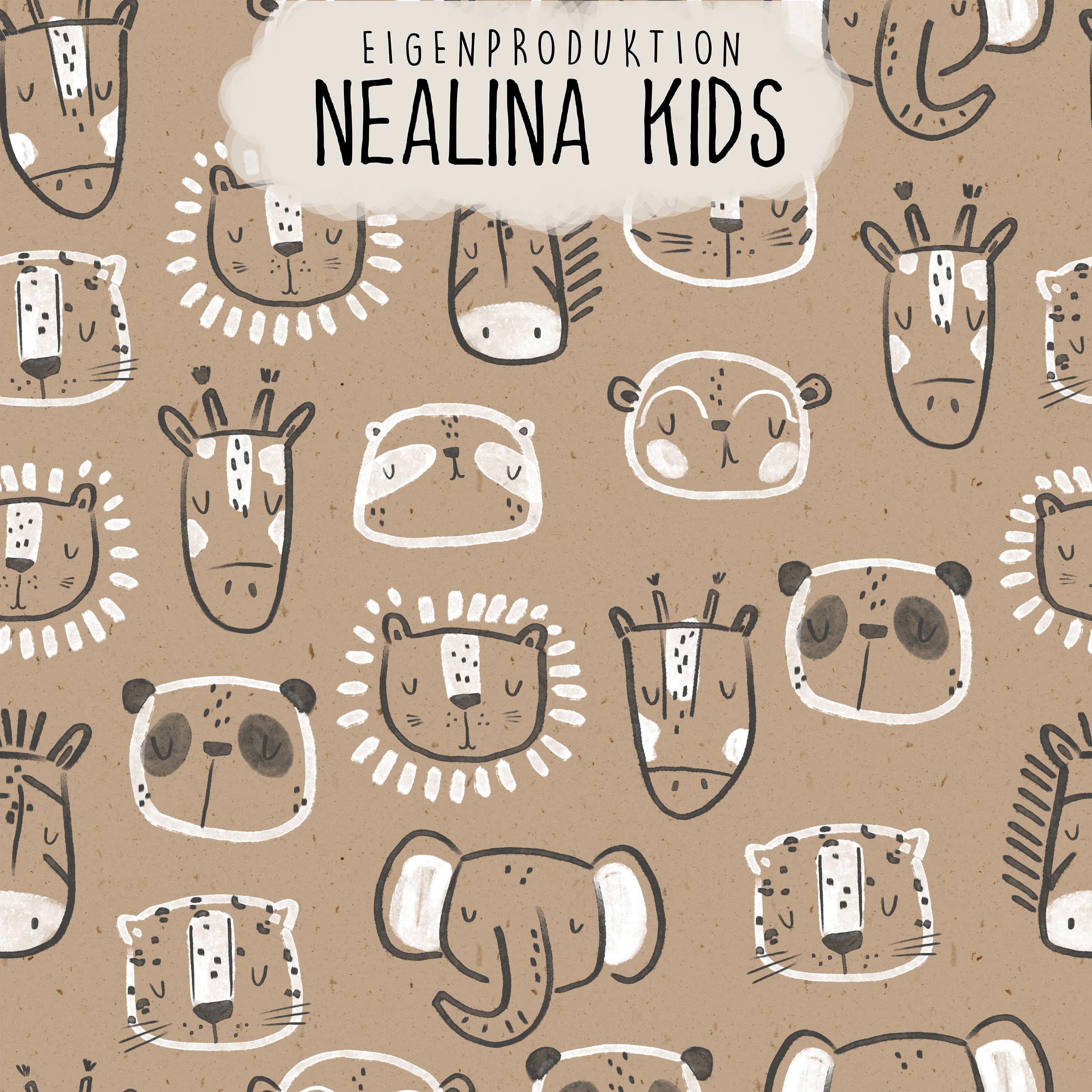 0.5m BIO French Terry Tete safari *VORBESTELLUNG* – Nealina