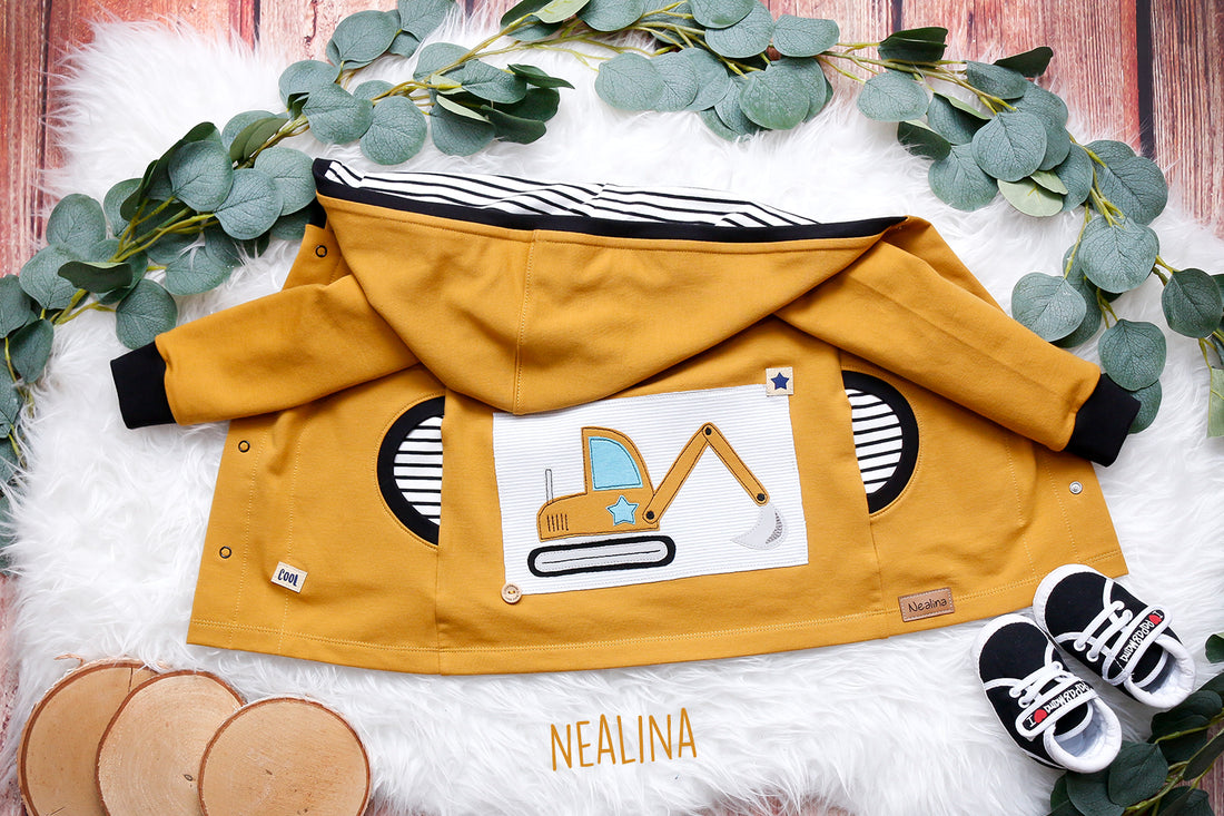 Applikationsvorlage Bagger – Nealina